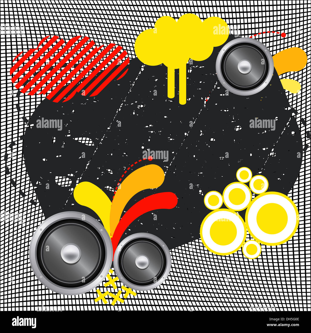 Grunge music background Stock Photo - Alamy