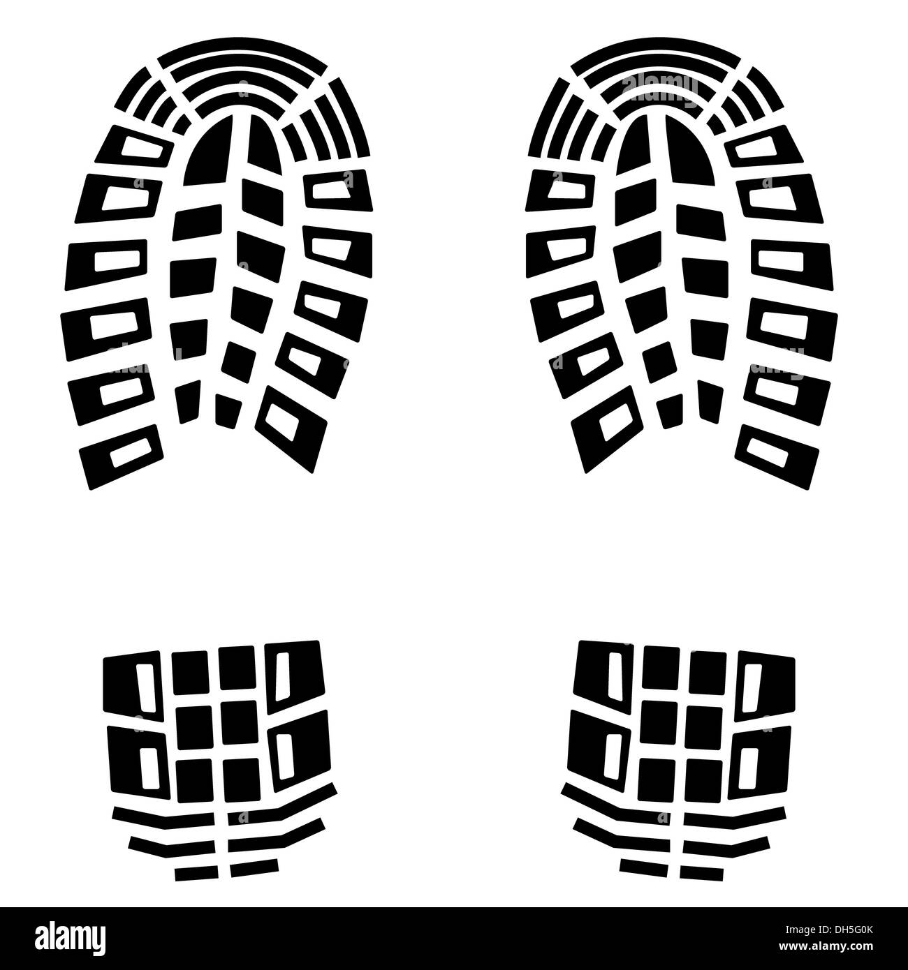 black footstep background Stock Photo - Alamy