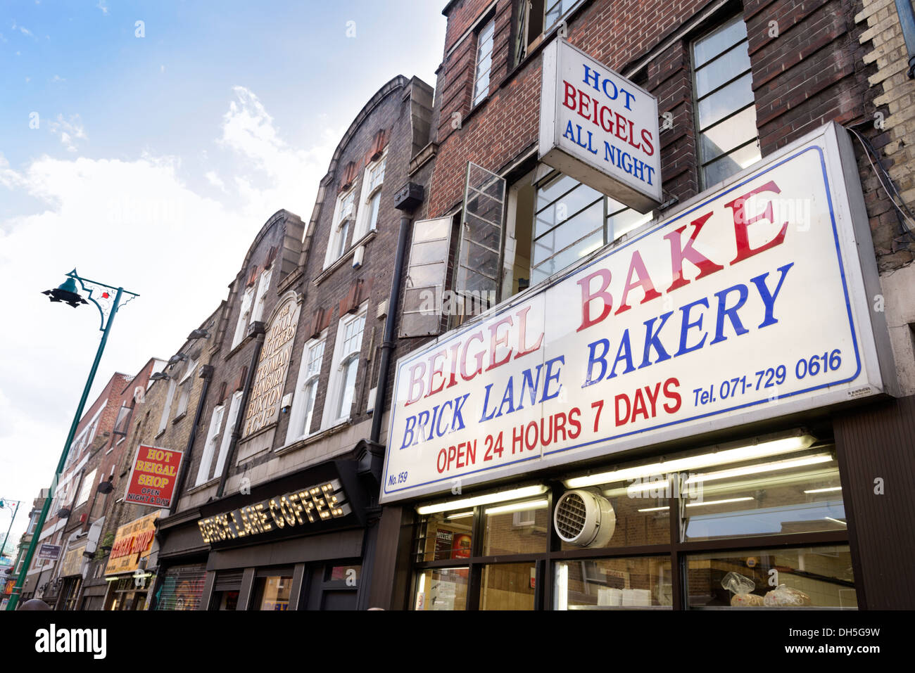 Beigel Bake Brick Lane Bakery, London, England, UK Stock Photo - Alamy