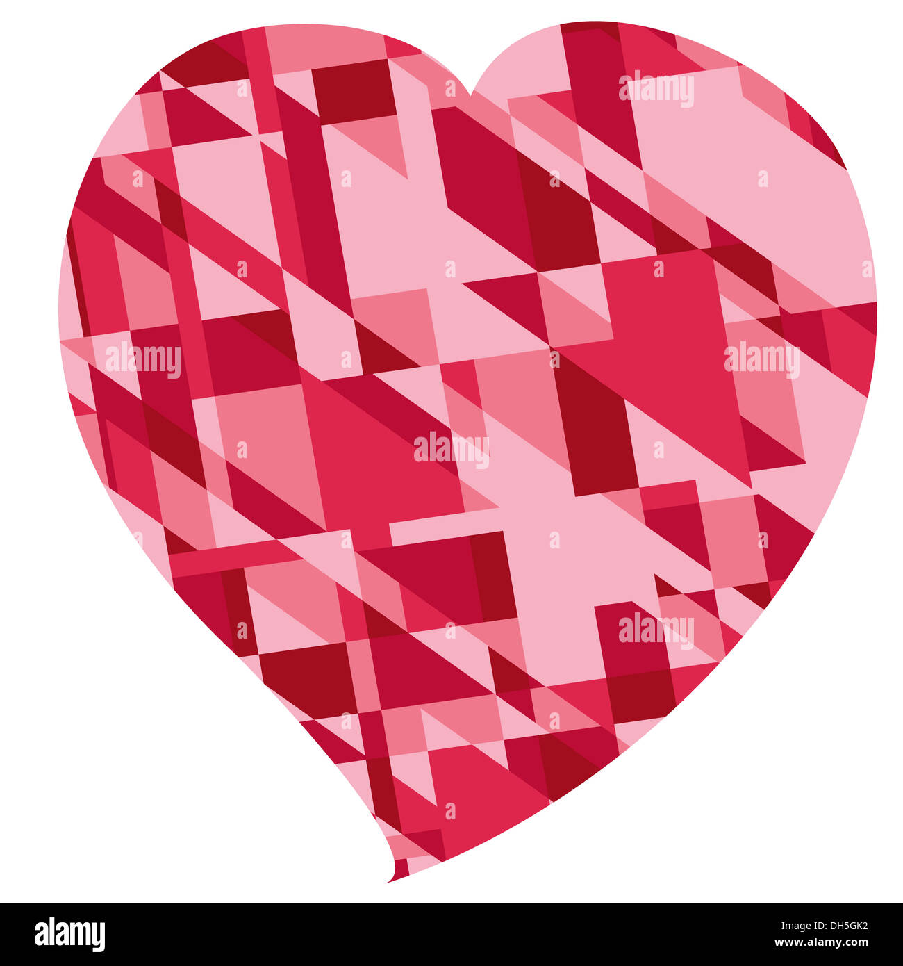 red heart for valentine's day Stock Photo - Alamy