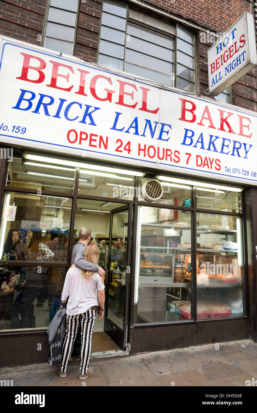 Bagel Bake Brick Lane High Resolution Stock Photography and Images - Alamy