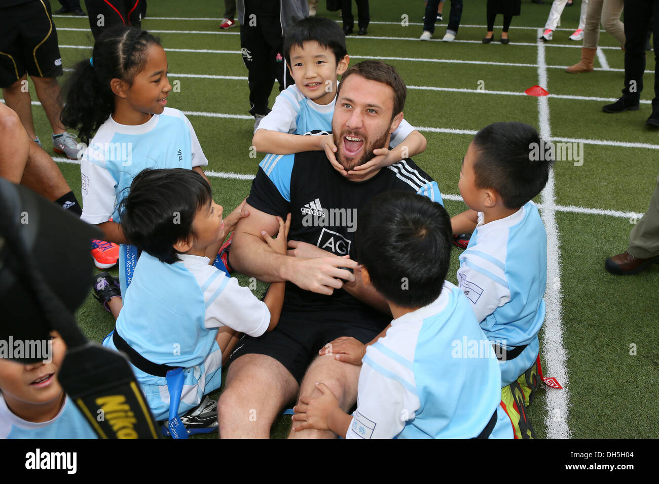 Tokyo, Japan. 1st Nov, 2013. Jeremy Thrush (NZL) Rugby : All Blacks ...