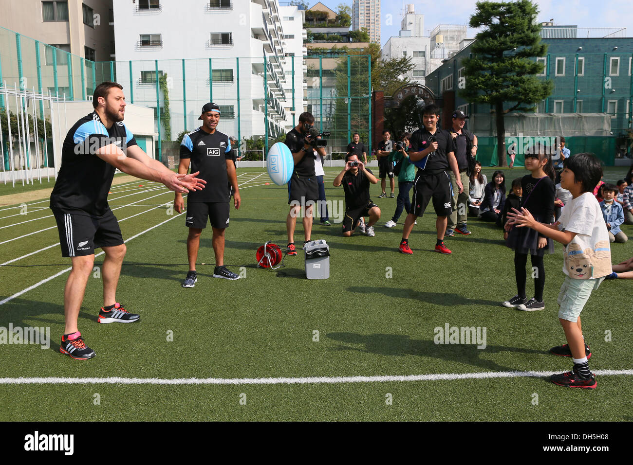 Tokyo, Japan. 1st Nov, 2013. Jeremy Thrush (NZL) Rugby : All Blacks ...