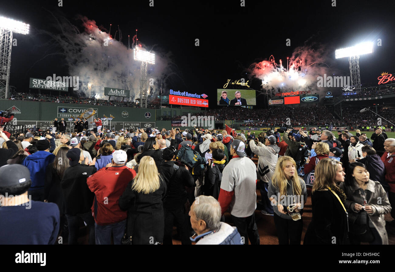Boston, Massachusetts, USA. 30th Oct, 2013. General view MLB ...