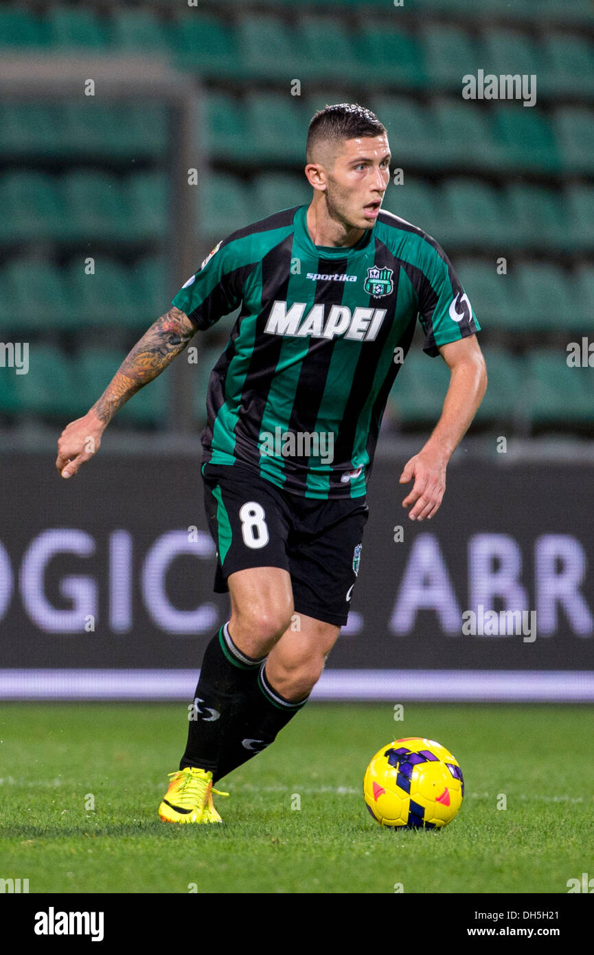 Reggio Emilia, Italy. 30th Oct, 2013. Luca Marrone (Sassuolo) Football ...