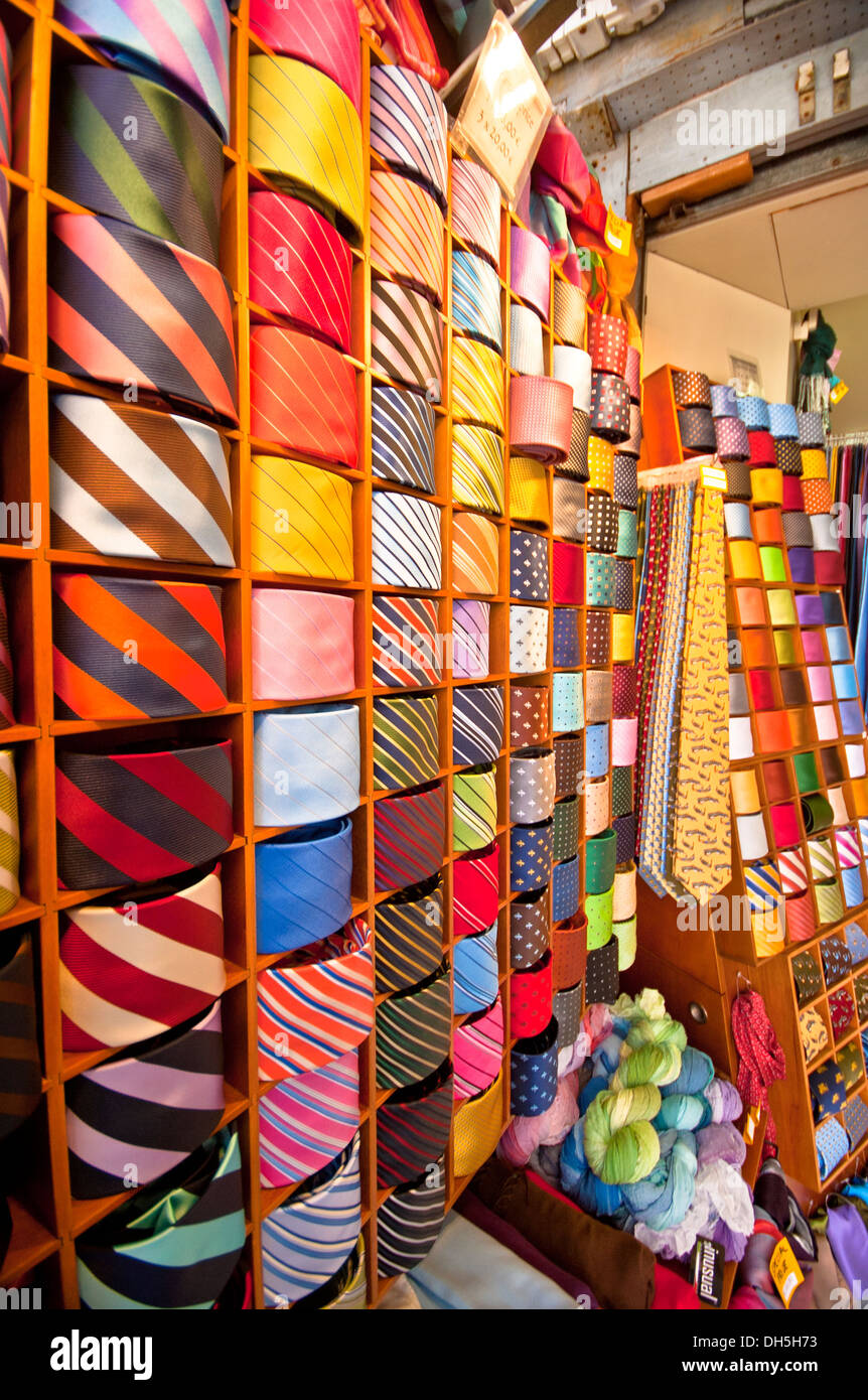 At the tie Store Stock Photo - Alamy