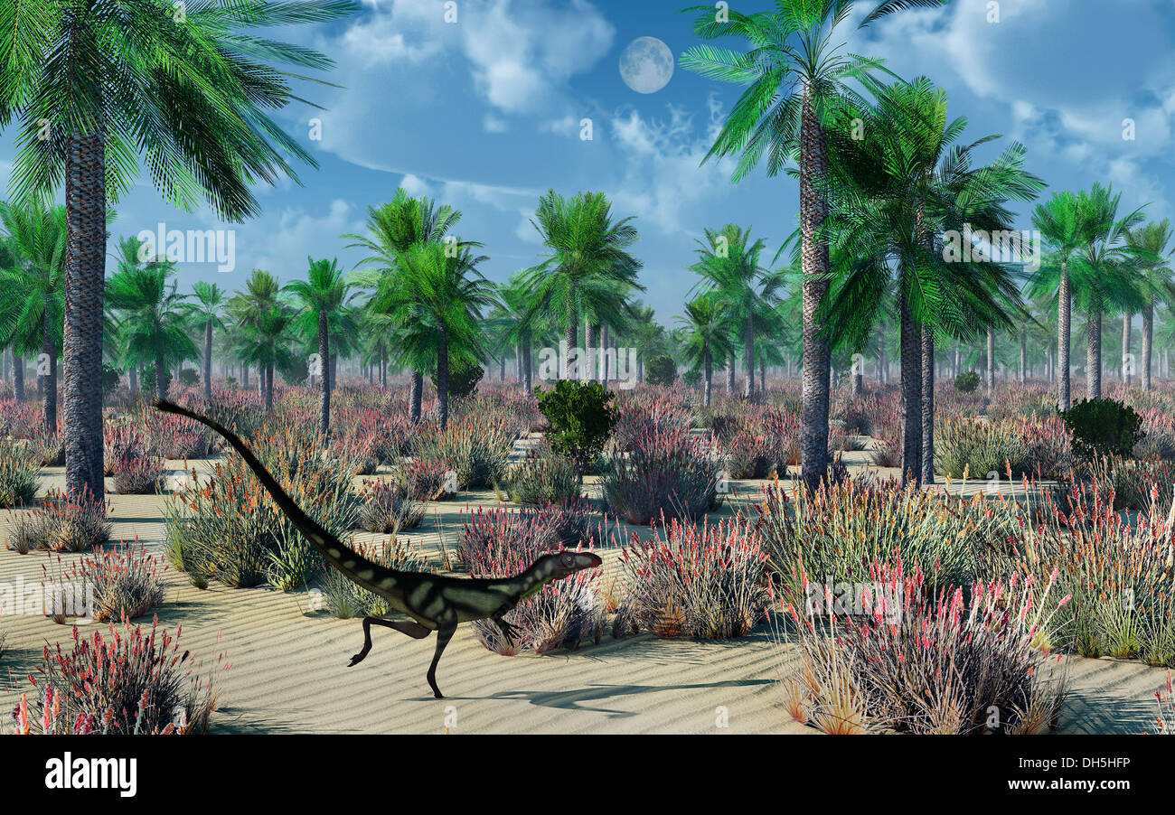 Dinosaur chasing hi-res stock photography and images - Alamy