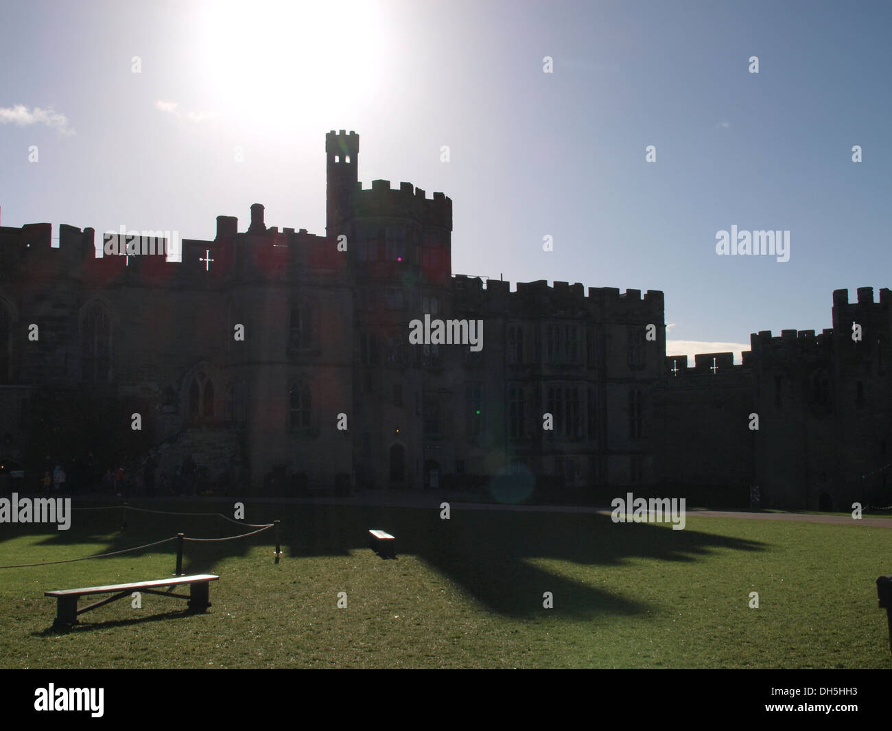 Courtyard sun lit hi-res stock photography and images - Alamy