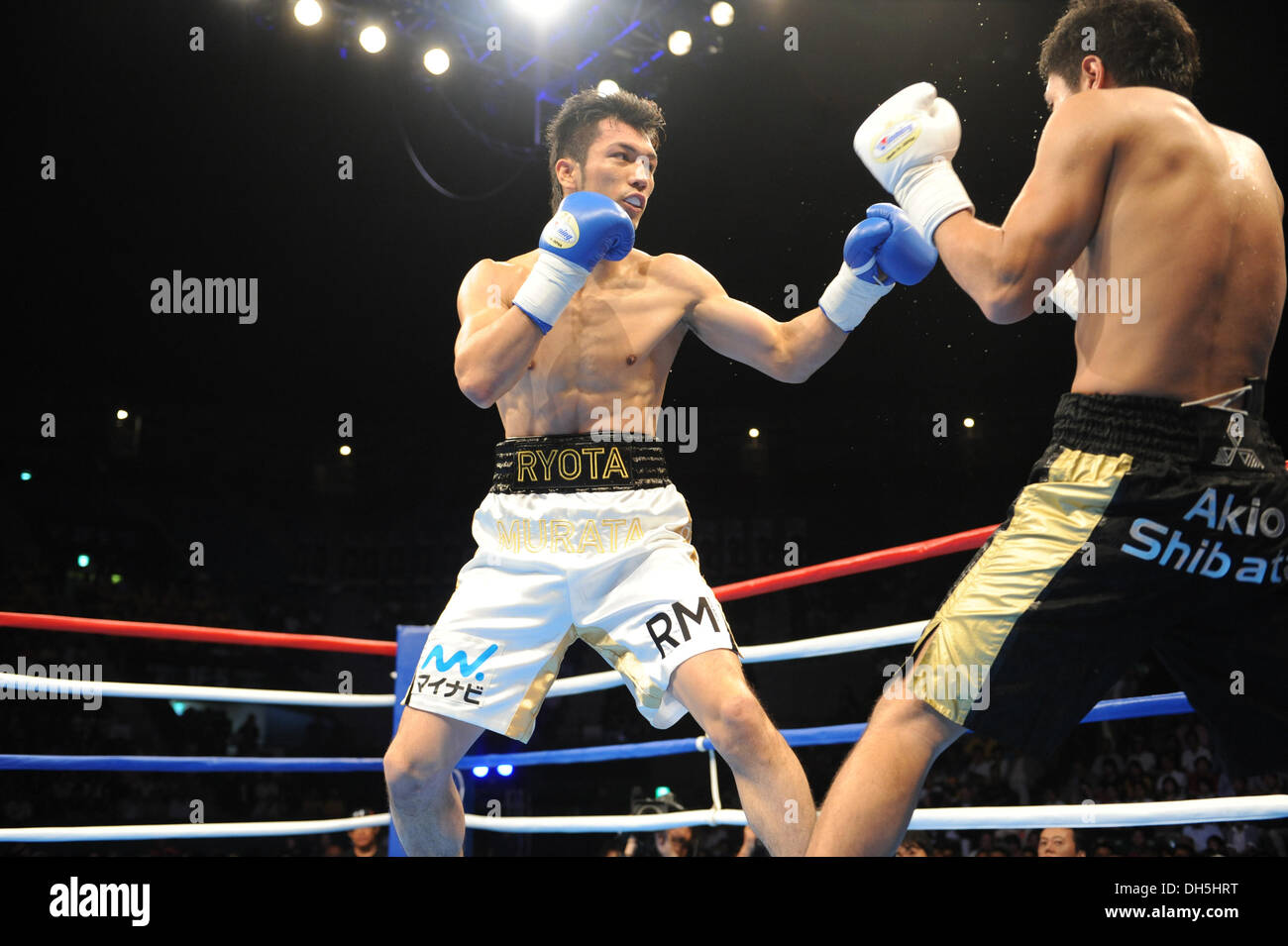 Tokyo, Japan. Ryota Murata made his pro boxing debut with a second ...