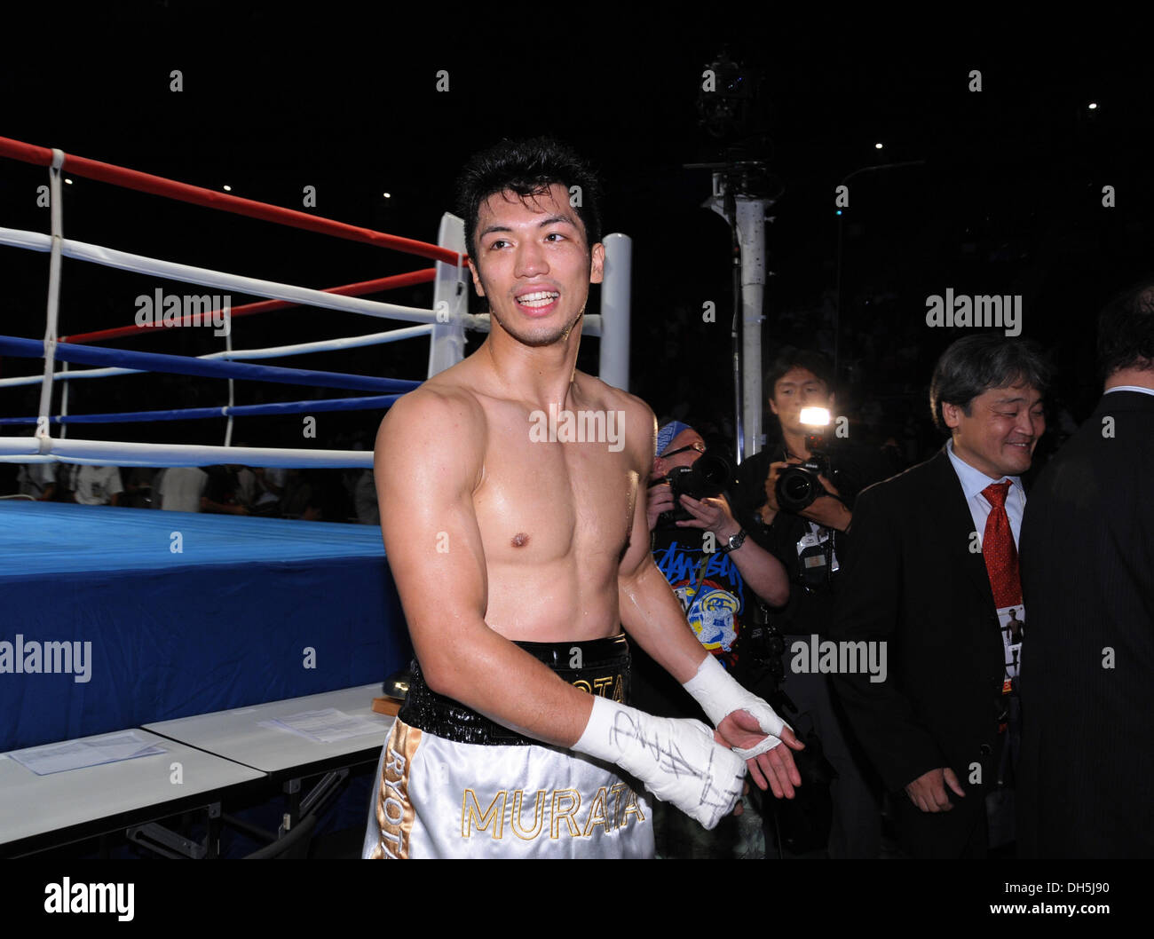 Tokyo, Japan. 25th Aug, 2013. Ryota Murata (JPN) Boxing : Ryota Murata ...