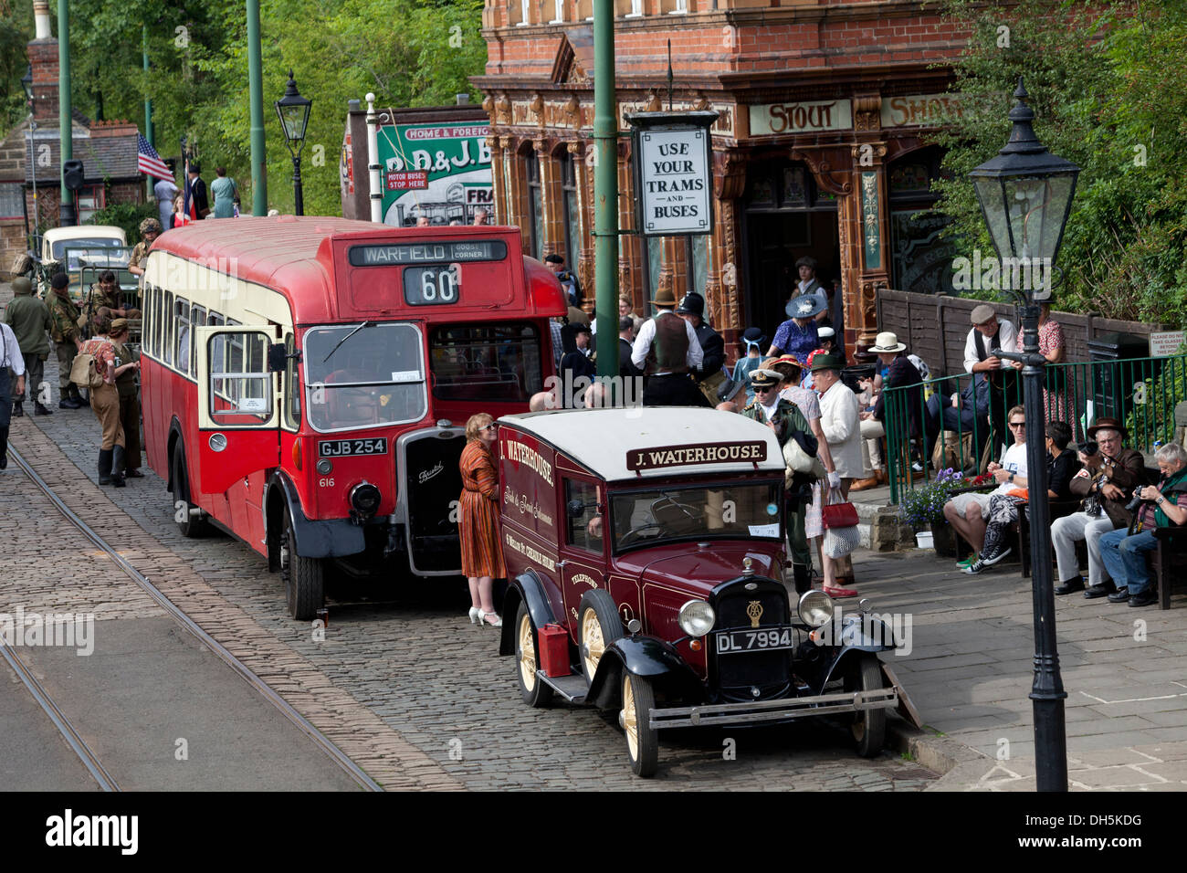 Ww2 1940s weekend national tramway hi-res stock photography and images ...