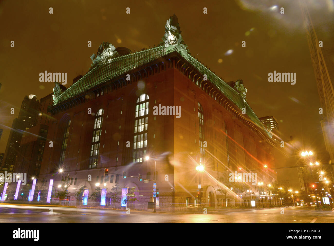 Harold Washington Library Center, the central library for the Chicago ...