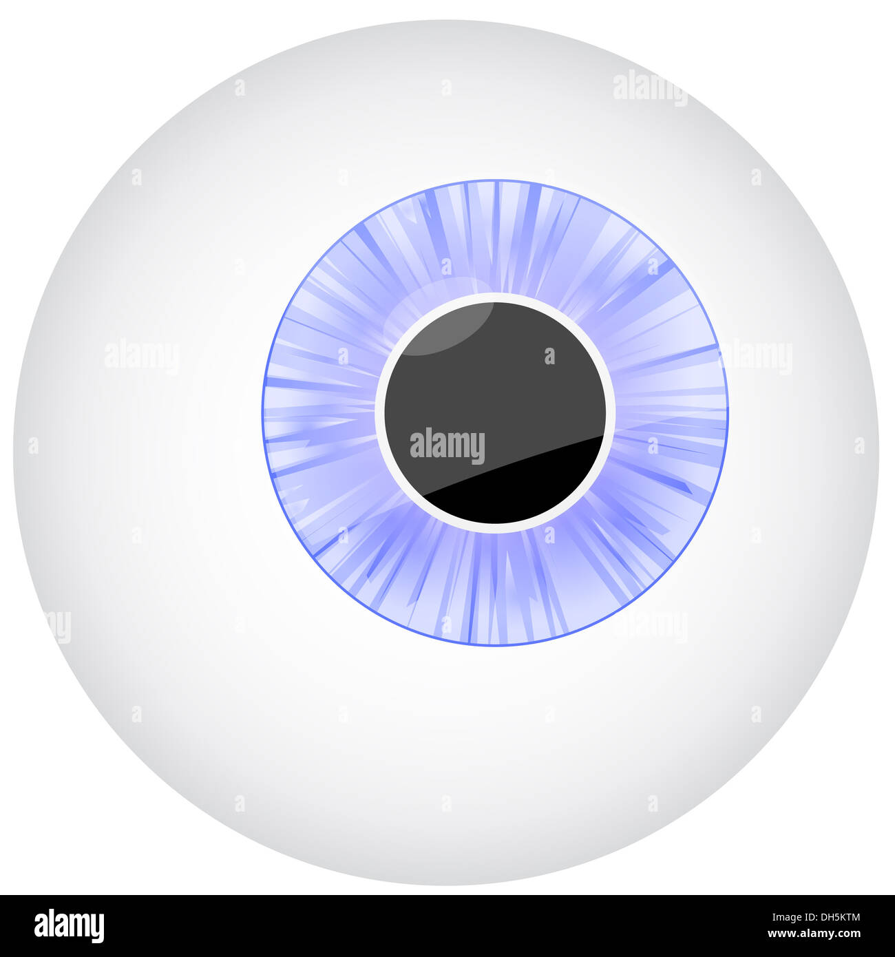 Eye ball icon black hi-res stock photography and images - Alamy