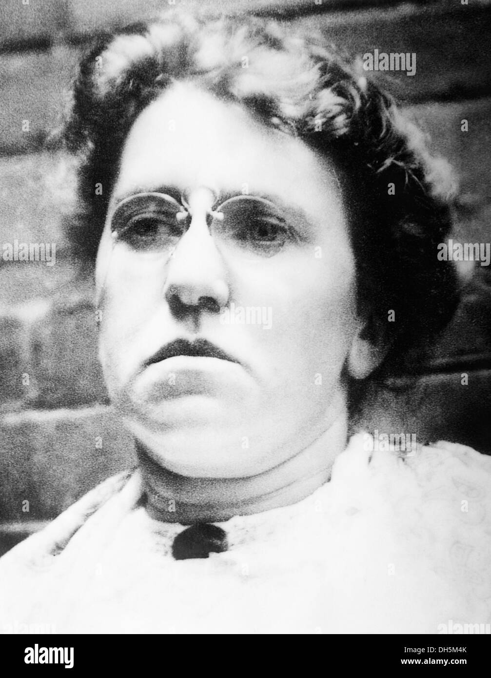 Vintage photo of anarchist and writer Emma Goldman (1869 – 1940). Photo ...