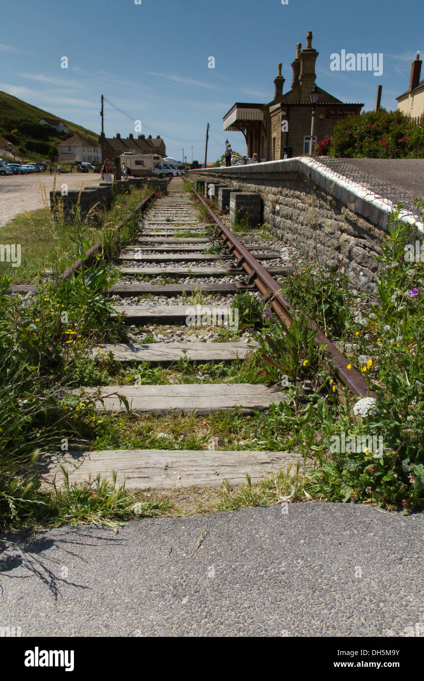 End of the line (railway) Stretch of railway by an old station (now a ...
