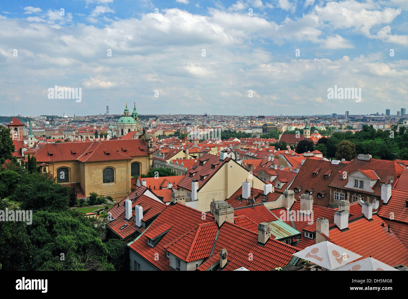 Panoramic view across roofs hi-res stock photography and images - Alamy
