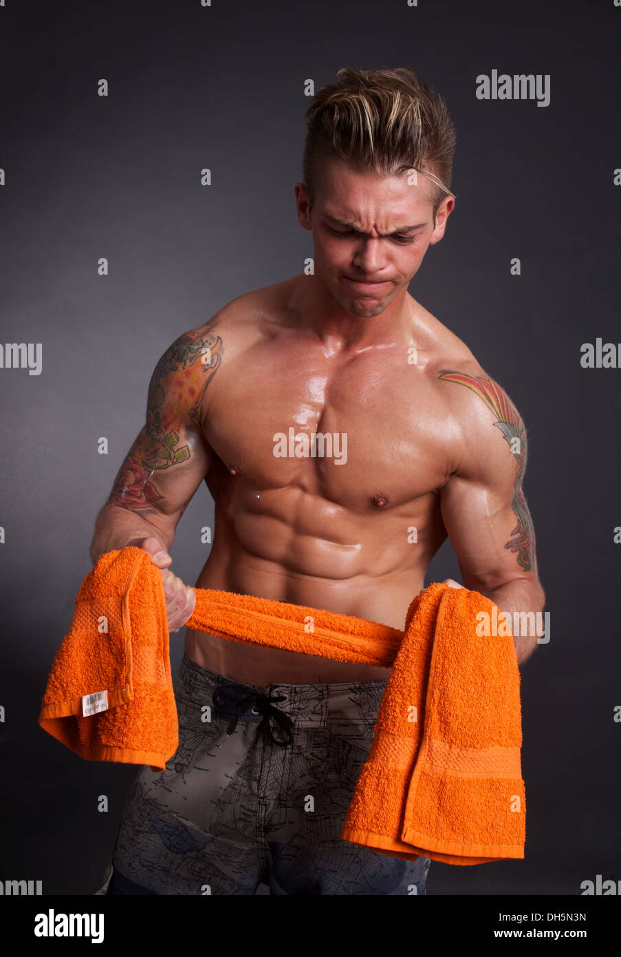 Pumped up body hi-res stock photography and images - Alamy