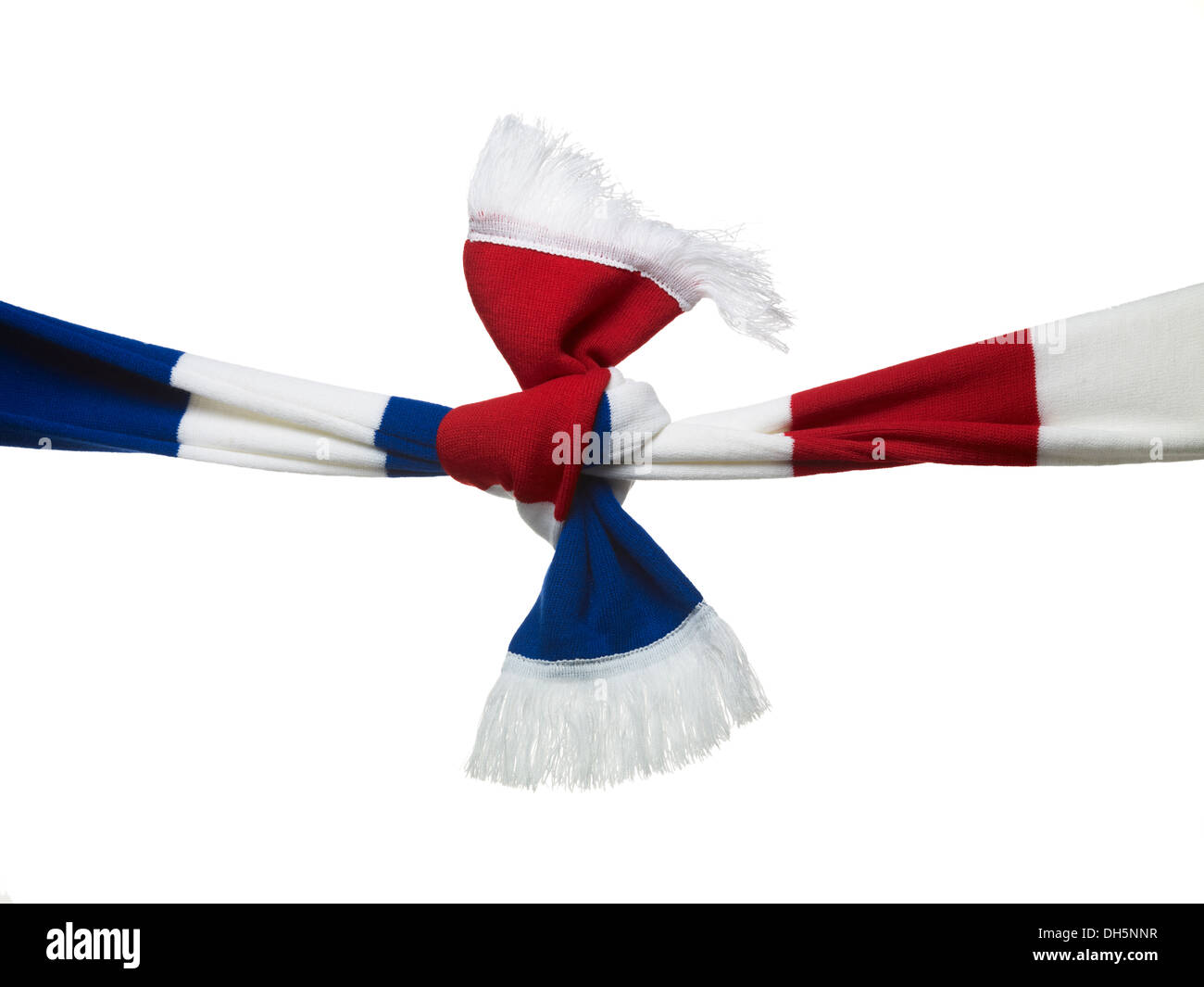 Scarves football fan hi-res stock photography and images - Alamy