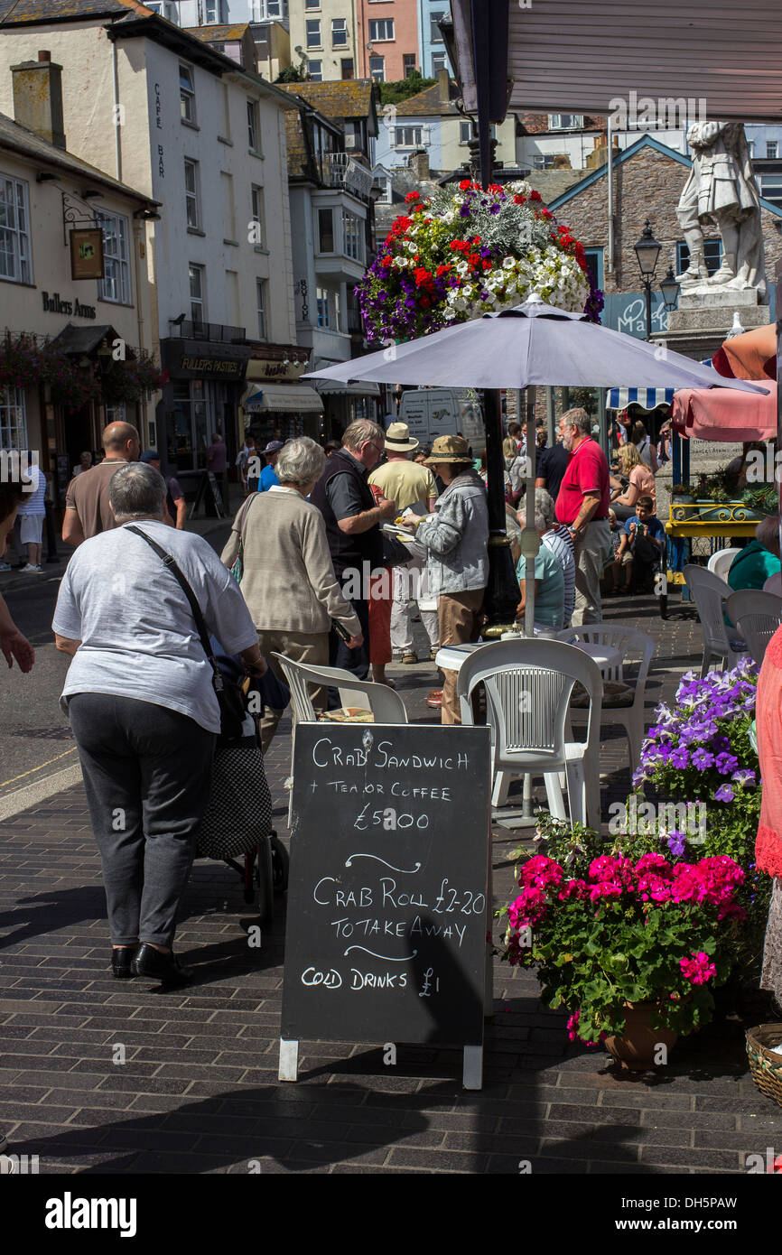 Brixham street hi-res stock photography and images - Alamy