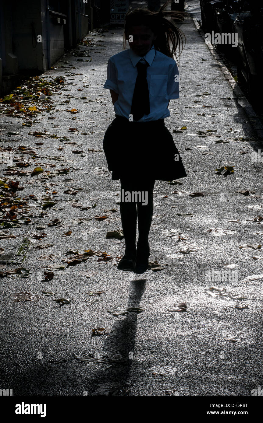 Girl skipping hi-res stock photography and images - Alamy