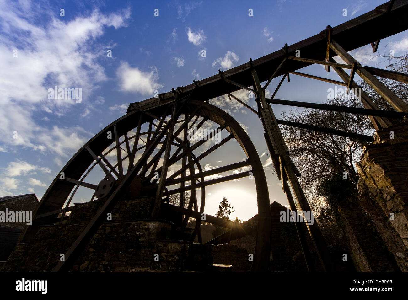 morwellham quay,Tavistock,devon,overshot,high, natural, operational ...