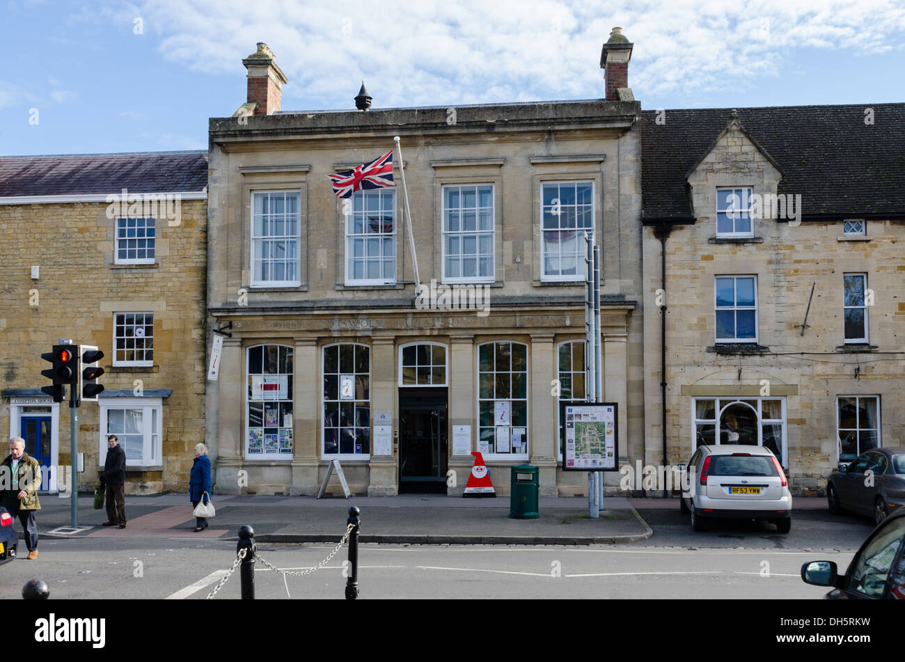 Moreton-in-Marsh Tourist Information Centre in the Cotswolds Stock ...