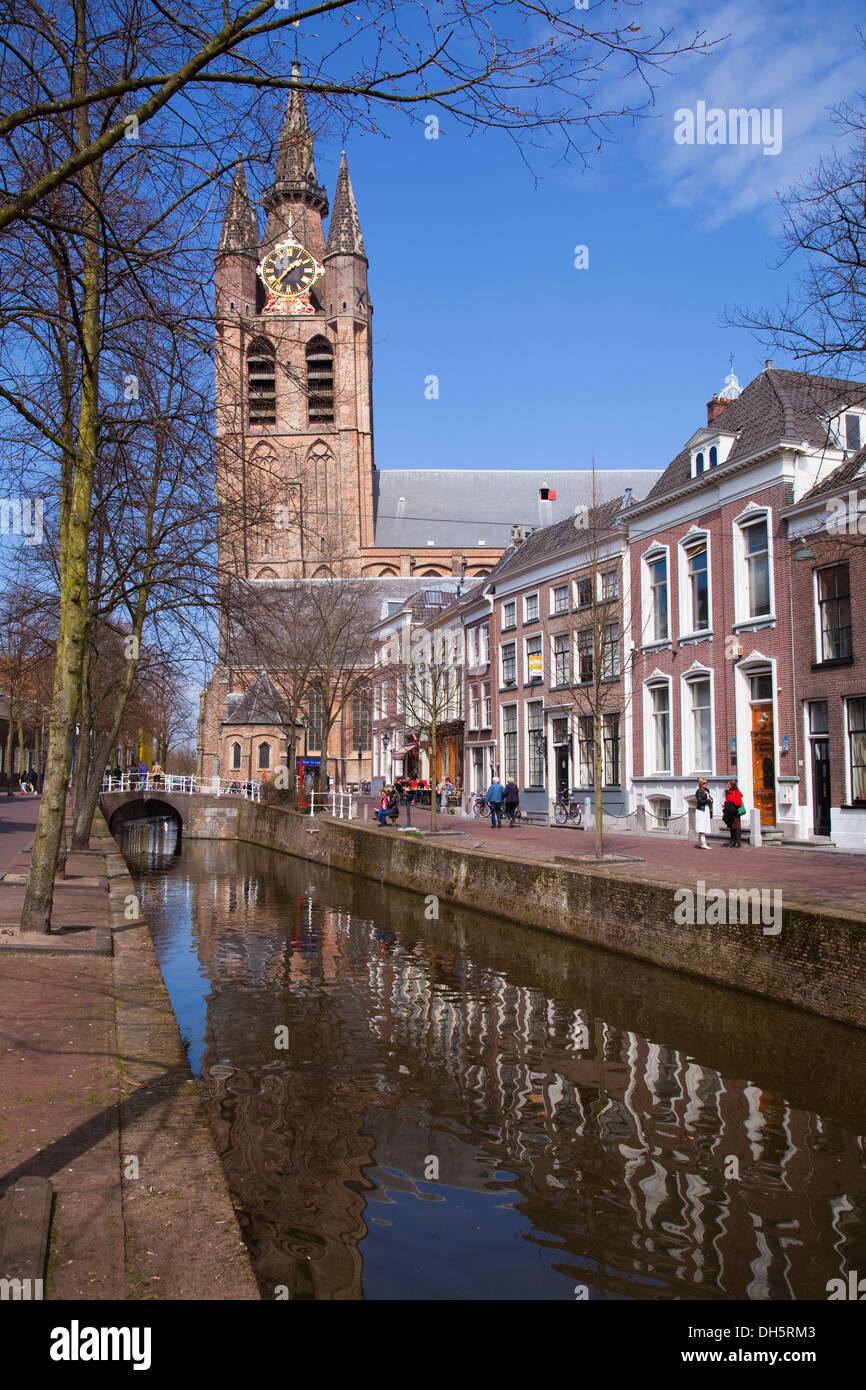 The leaning church of delft hi-res stock photography and images - Alamy