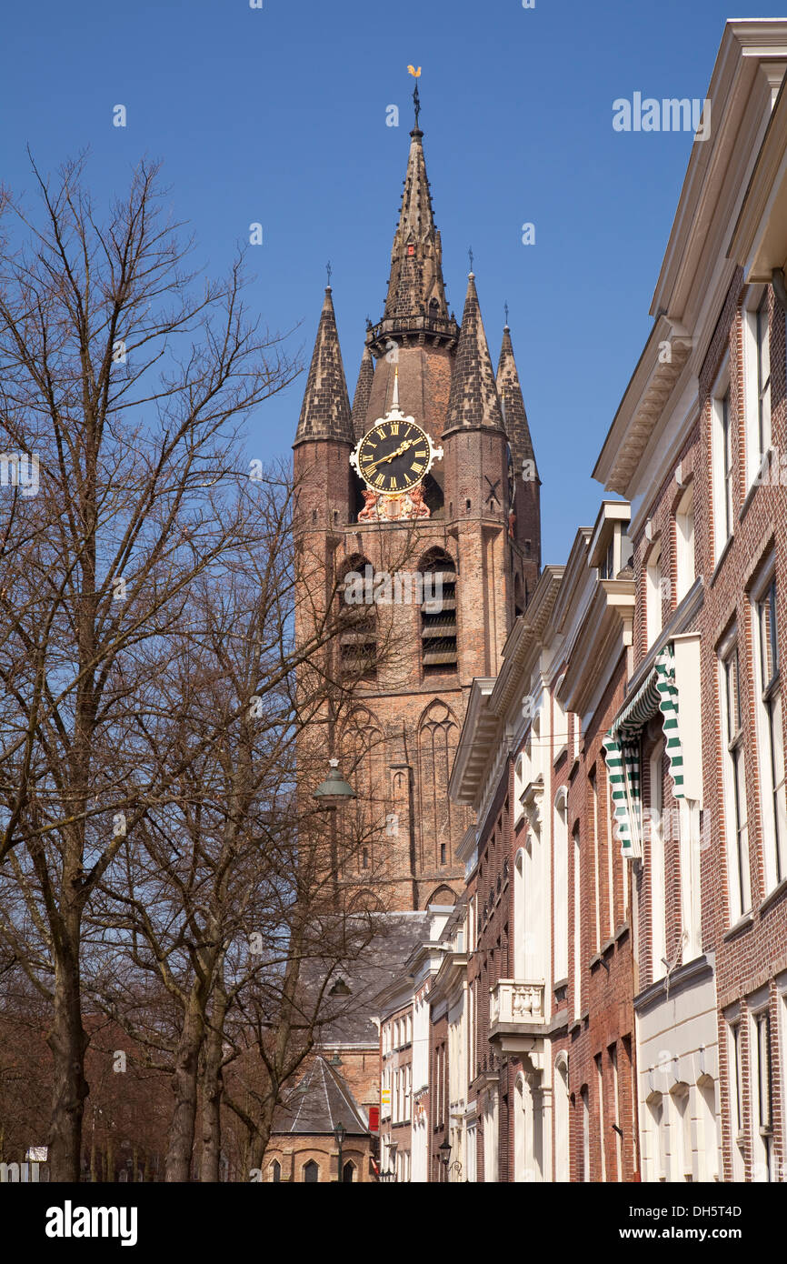 Europe, Netherlands, Delft, Oude Kerk Stock Photo - Alamy