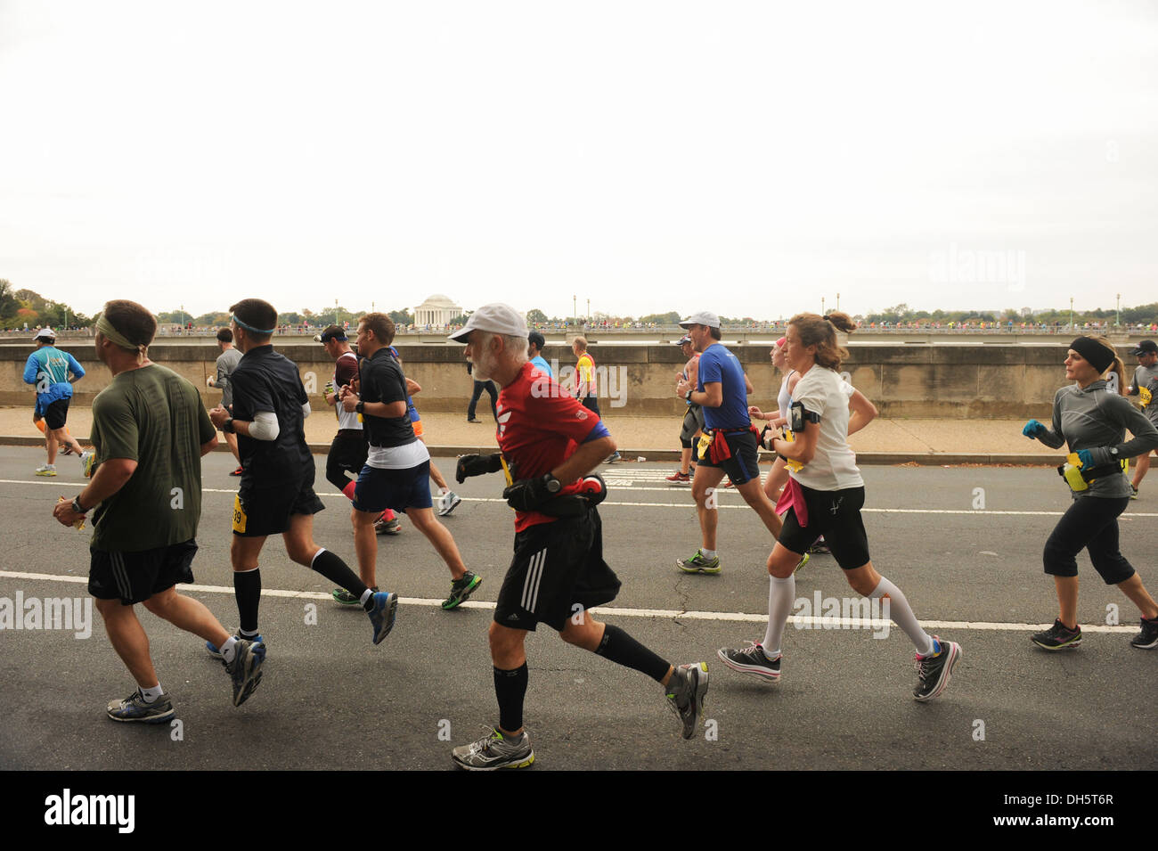 Civilians and members of the U.S. Armed Forces participate in the 38th ...