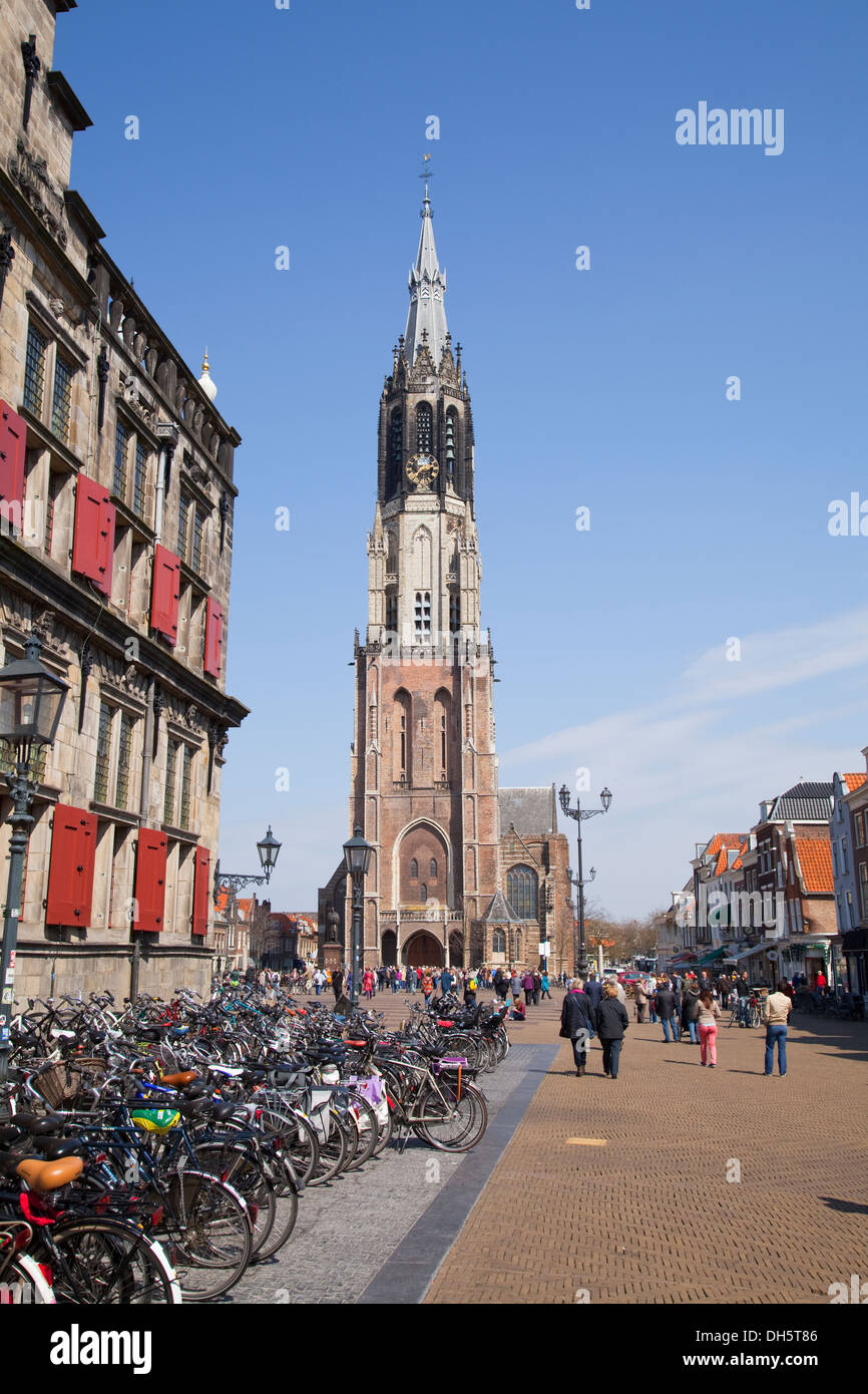 Europe, Netherlands, Delft, Nieuwe Kerk Stock Photo - Alamy