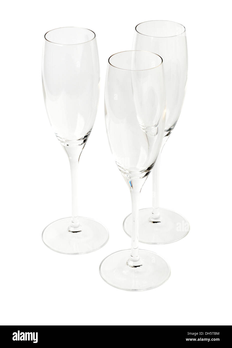 three empty glass Stock Photo - Alamy