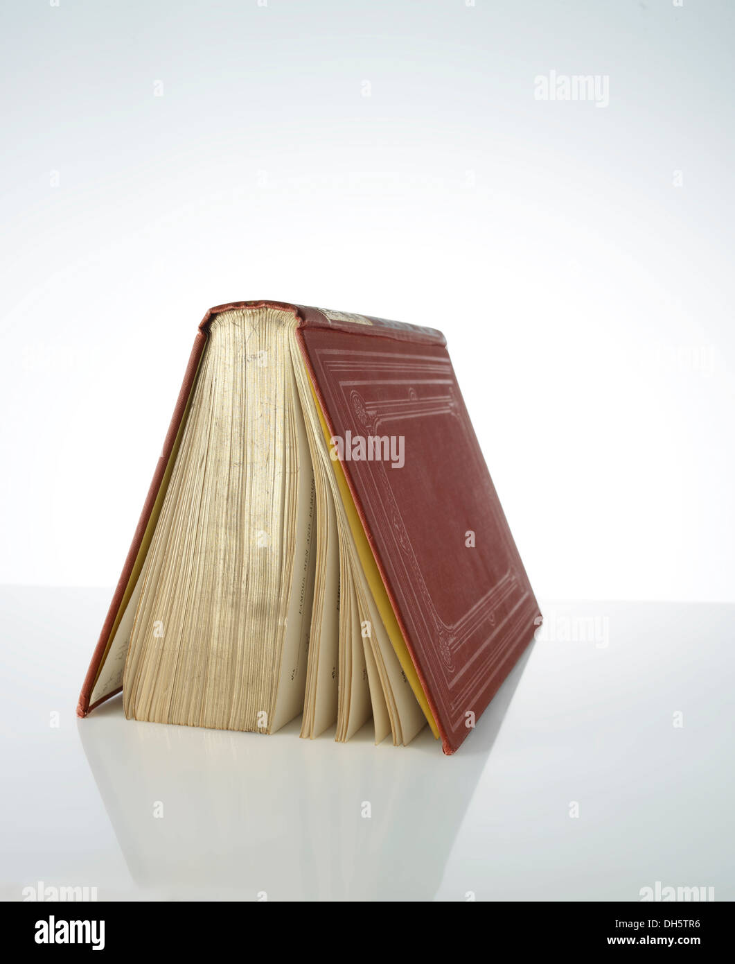 Book white background side hi-res stock photography and images - Alamy