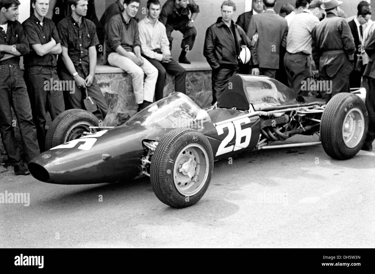 Phil Hill's ATS 100 at the Belgian GP, Spa Francorchamps, Belgium 9th ...