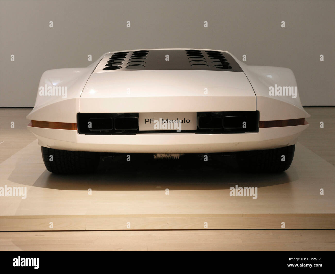 Pininfarina Modulo, Mitomacchina exhibition, Museum of Modern Art, MART ...