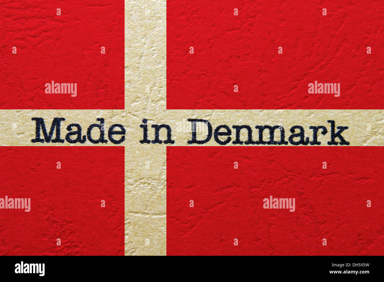 Made in denmark stamp hi-res stock photography and images - Alamy