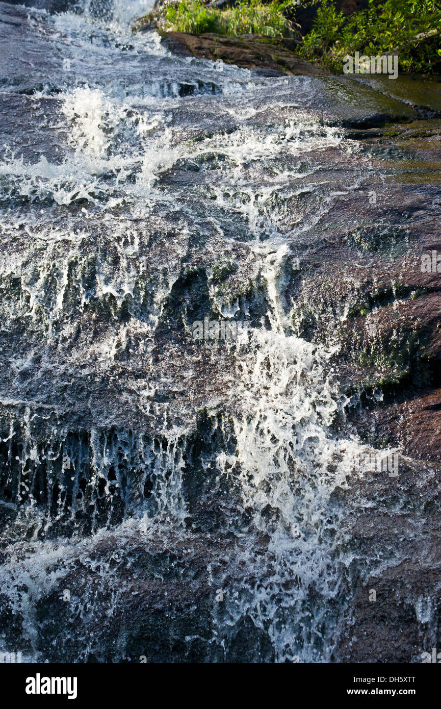 creek hiking trail Cape Trinity Saguenay Fjord Quebec Stock Photo - Alamy
