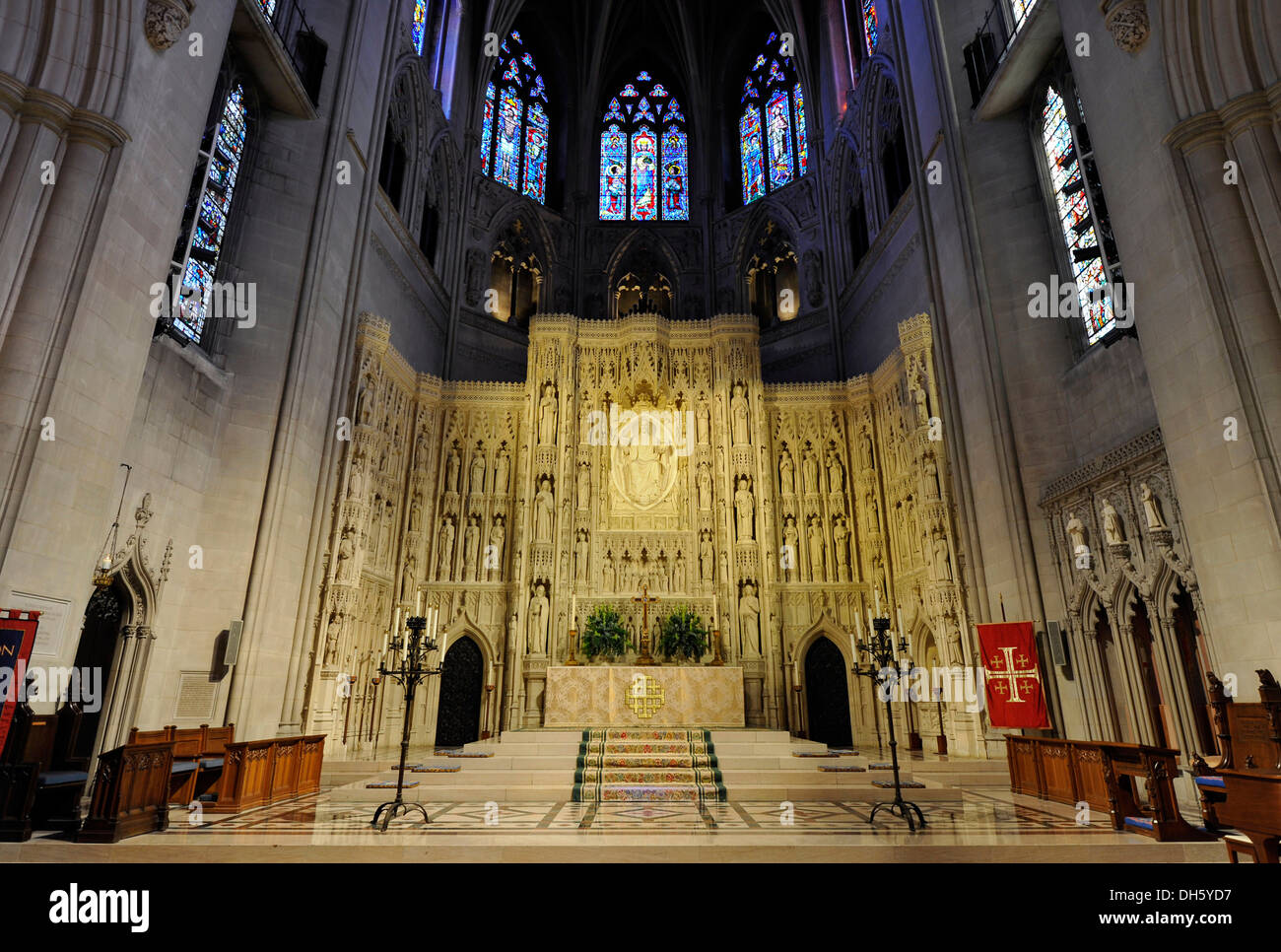 Washington National Cathedral Altar High Resolution Stock Photography ...