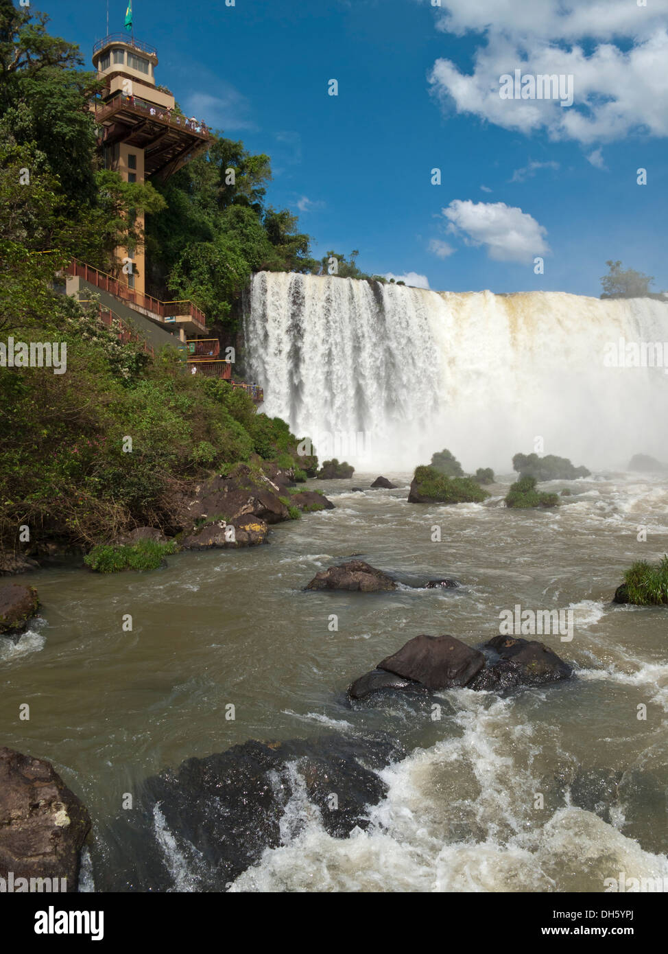 Iguacu Falls National Park Brazil Iguassu Cascade Stock Photo - Alamy