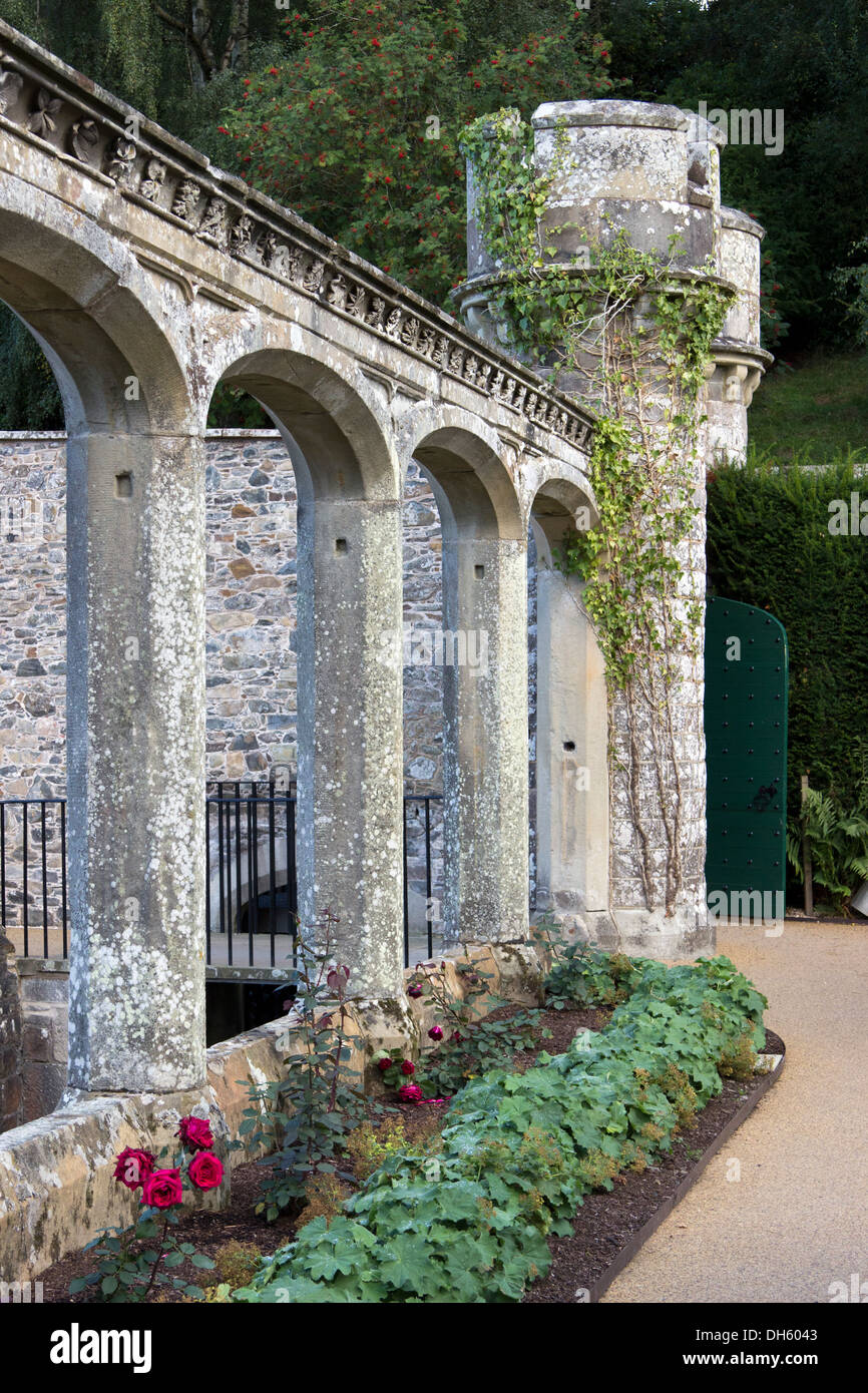 Abbotsford House gardens, Home of Sir Walter Scott near Melrose ...
