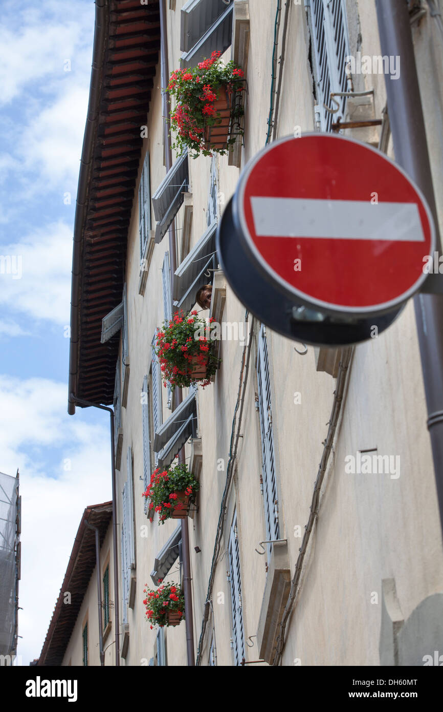 Tuscany road sign hi-res stock photography and images - Alamy