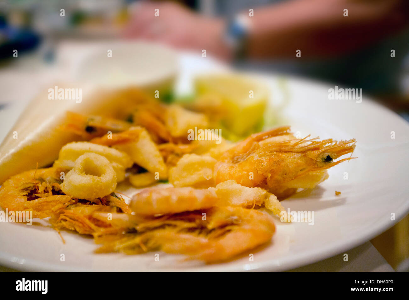 Italian prawns not pasta not rice hi-res stock photography and images ...