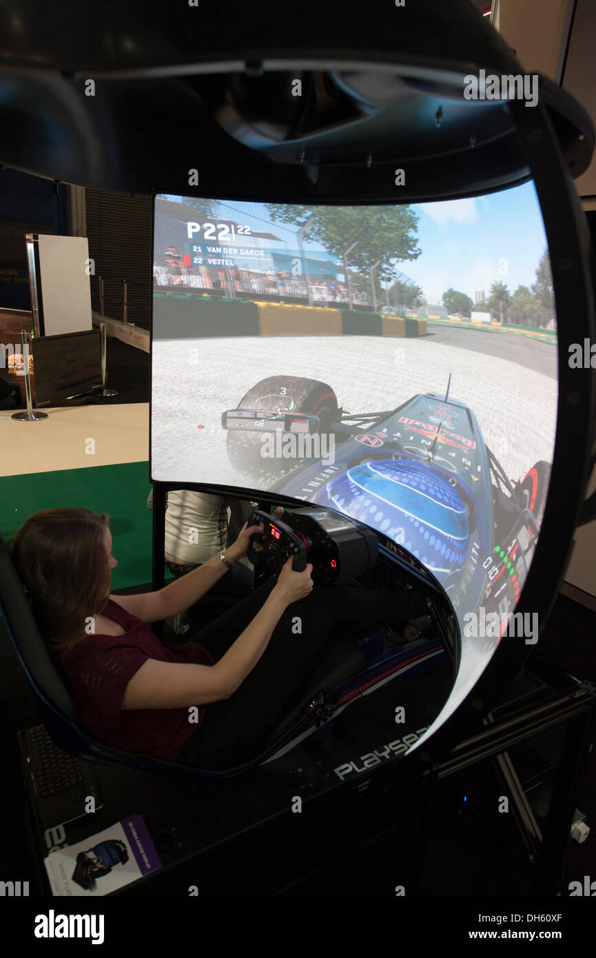 Formula one simulator hi-res stock photography and images - Alamy