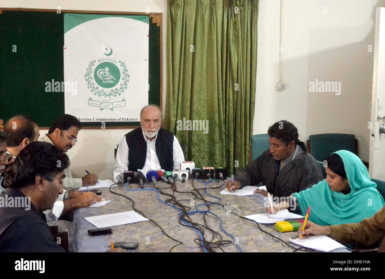 Balochistan Election Commissioner, Syed Sultan Bayazid addresses to ...