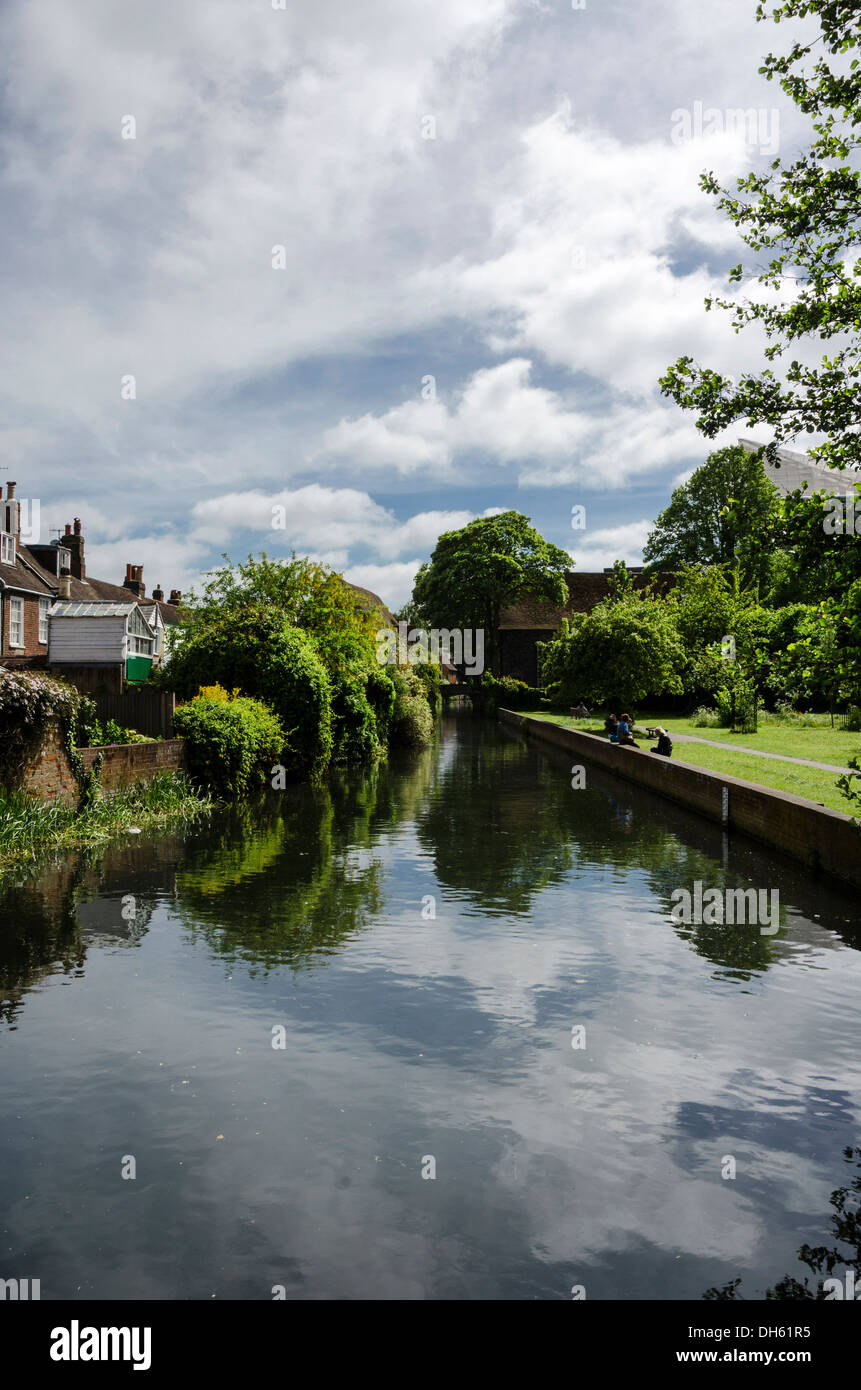 A riverside view Stock Photo - Alamy