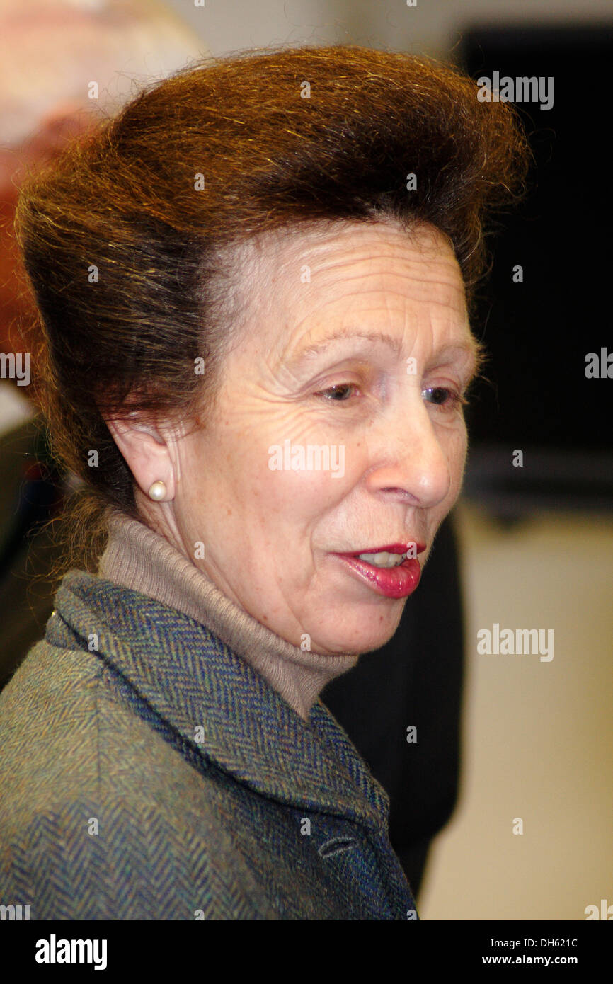 Princess Anne, The Princess Royal visits Sheffield, South Yorkshire, UK ...