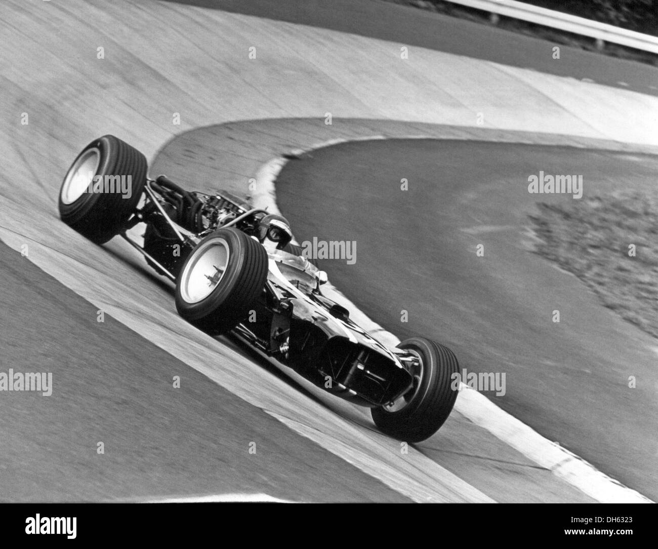 Jochen Rindt in a Cooper T86-Maserati in the German Grand Prix ...