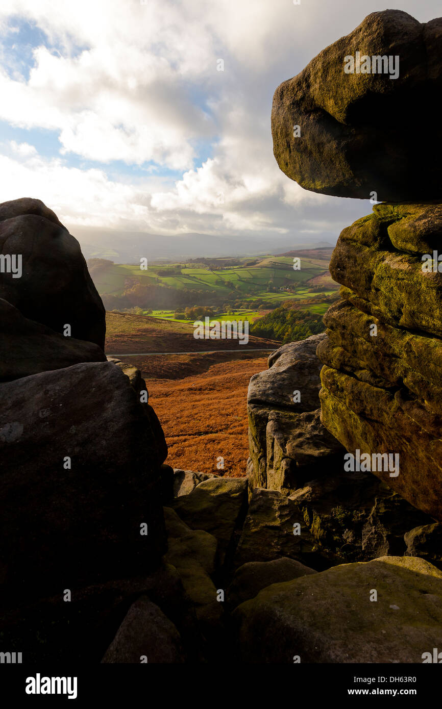 Hathersage peak district derbyshire england hi-res stock photography ...
