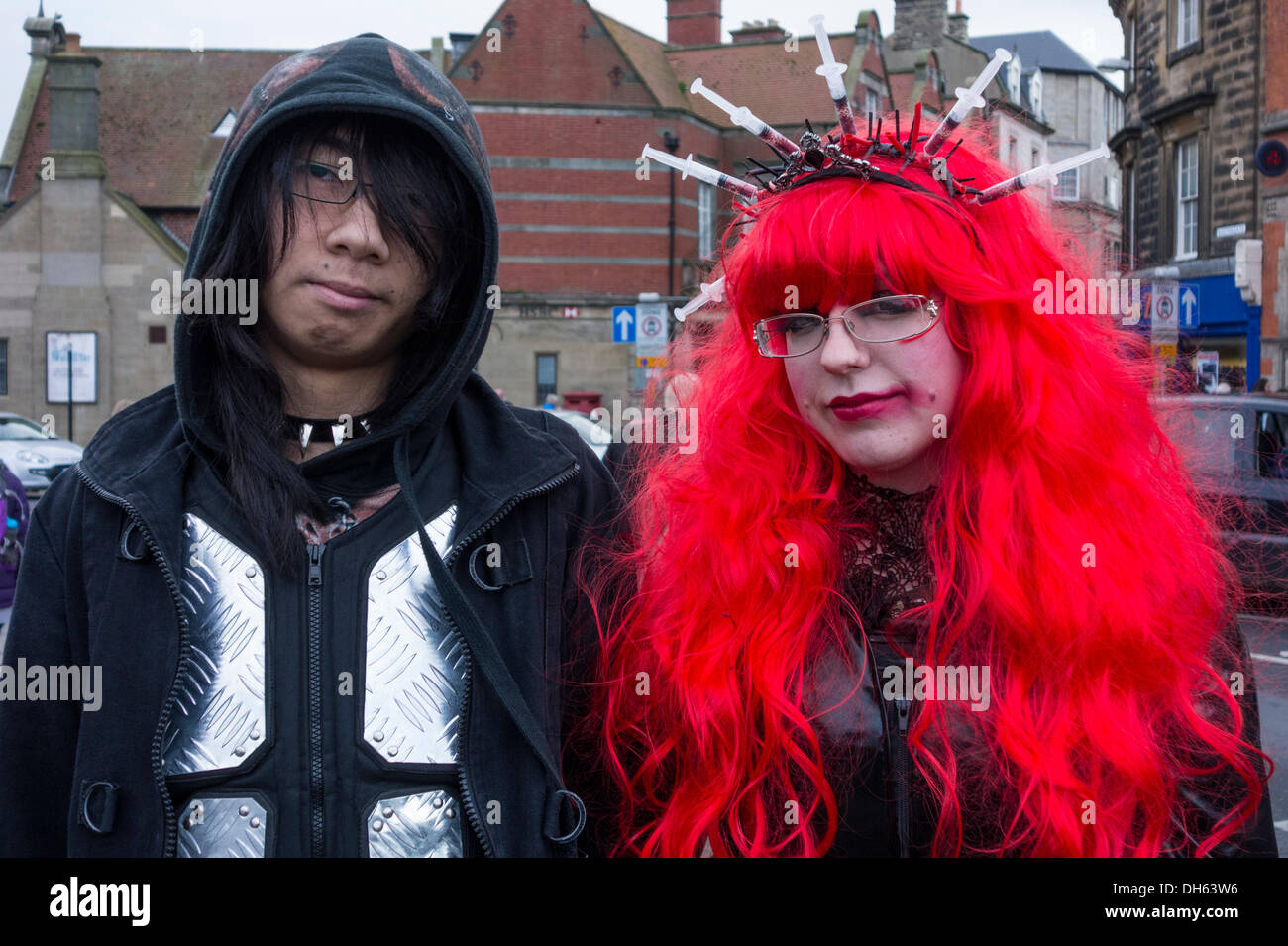 Whitby Goth Weekend, November 2013, Whitby, North Yorkshire, England ...