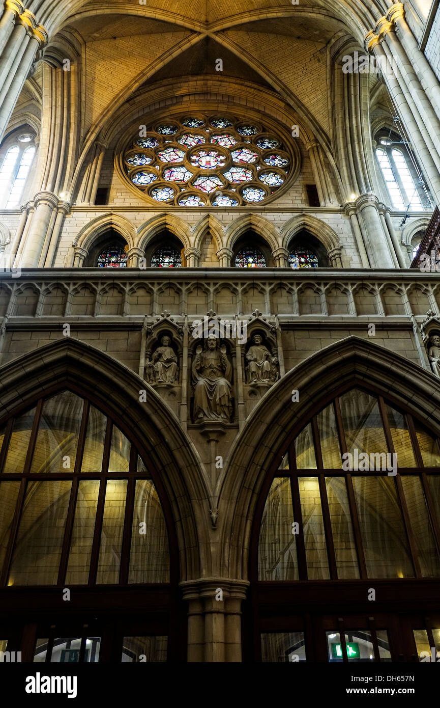 The interior of Truro Cathedral Stock Photo - Alamy
