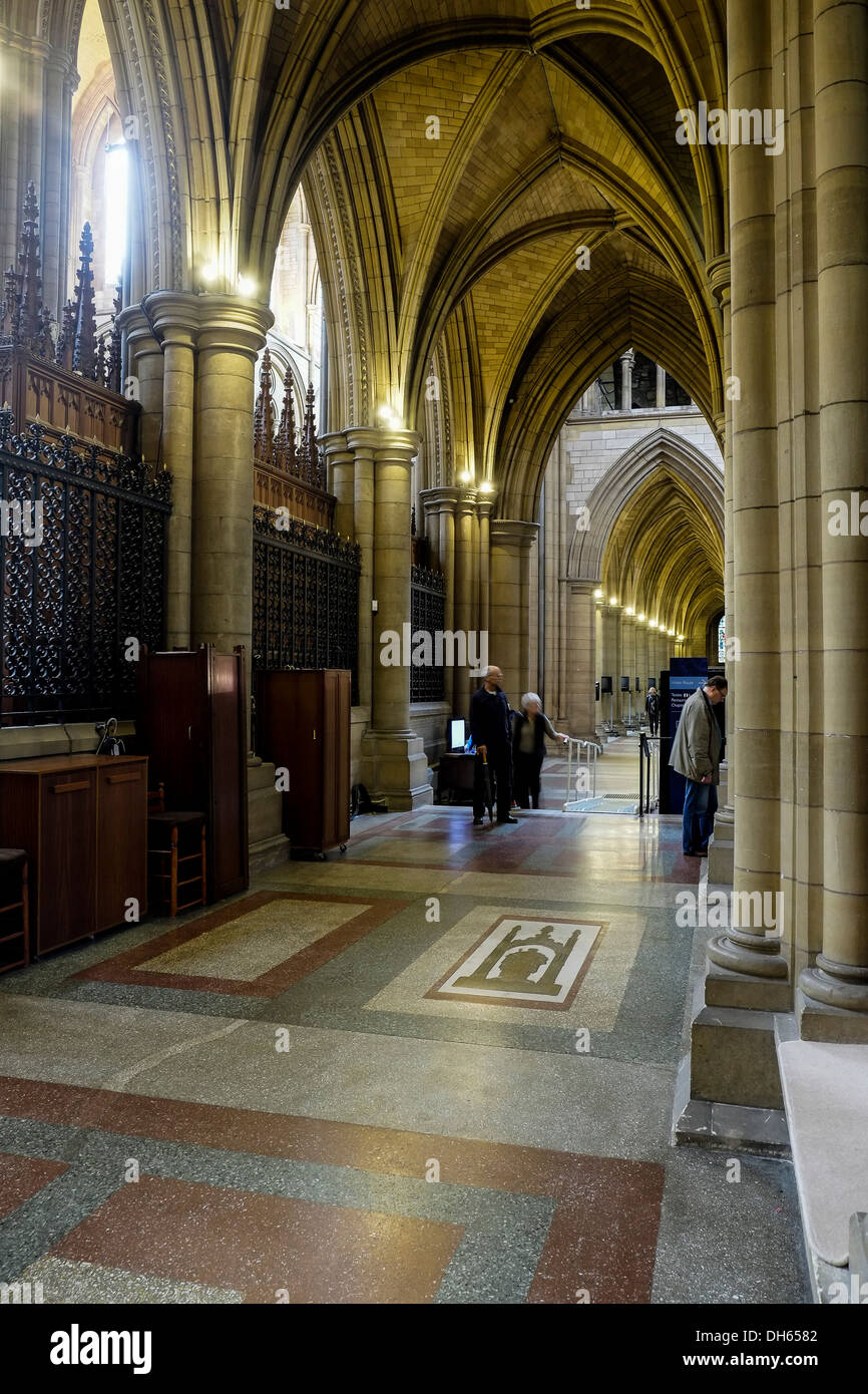 The interior of Truro Cathedral Stock Photo - Alamy